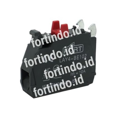 Jual Contact Block LAY4-BE102 NC MERAH BLOK kontak bantu MERK FORT ...