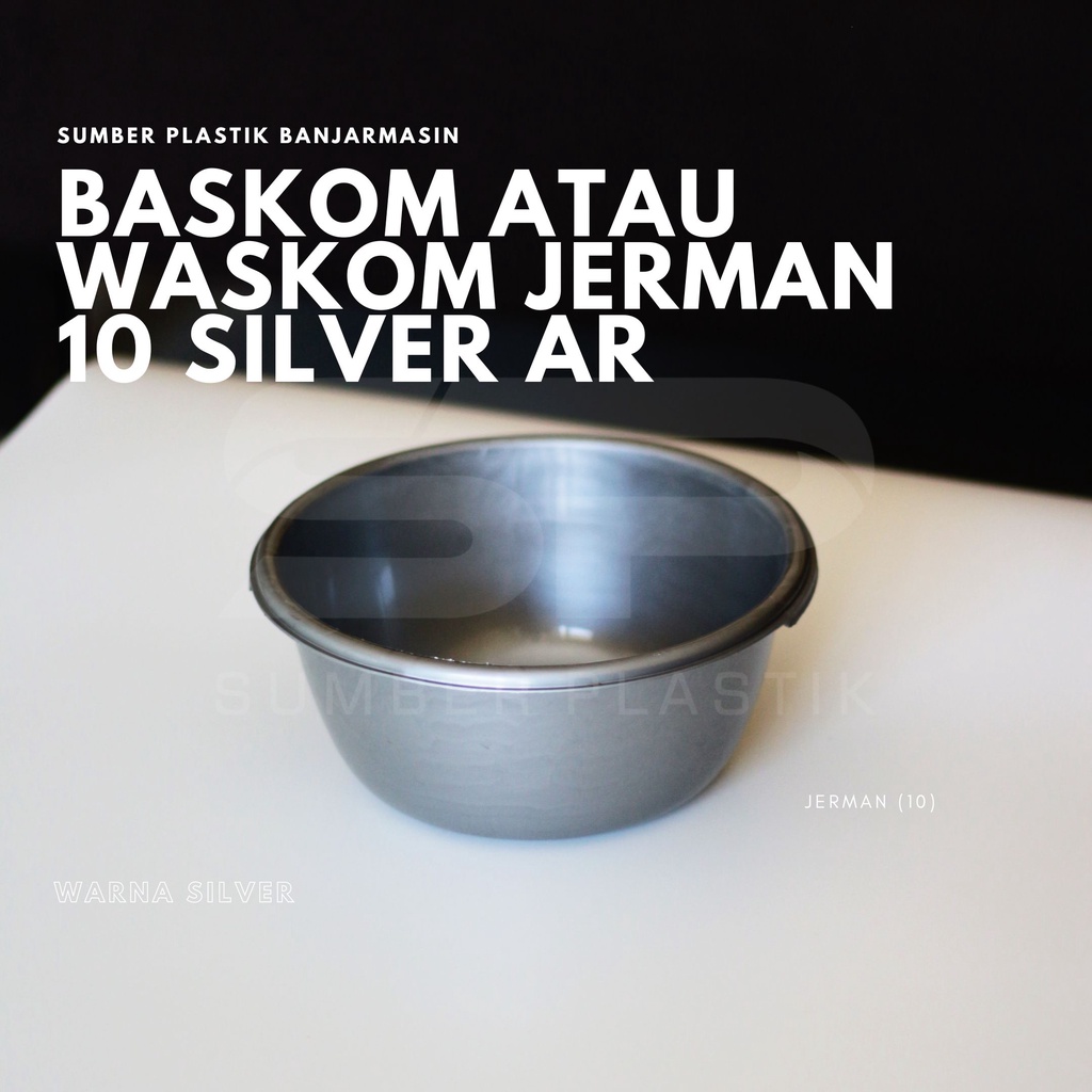 Jual Baskom atau Waskom atau Basin 10 Silver AR (Jerman) | Shopee Indonesia