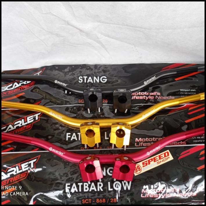 Jual Stang Fatbal Scarlet + Reser Tipe Low Klx Crf D- Tracker Sta ...