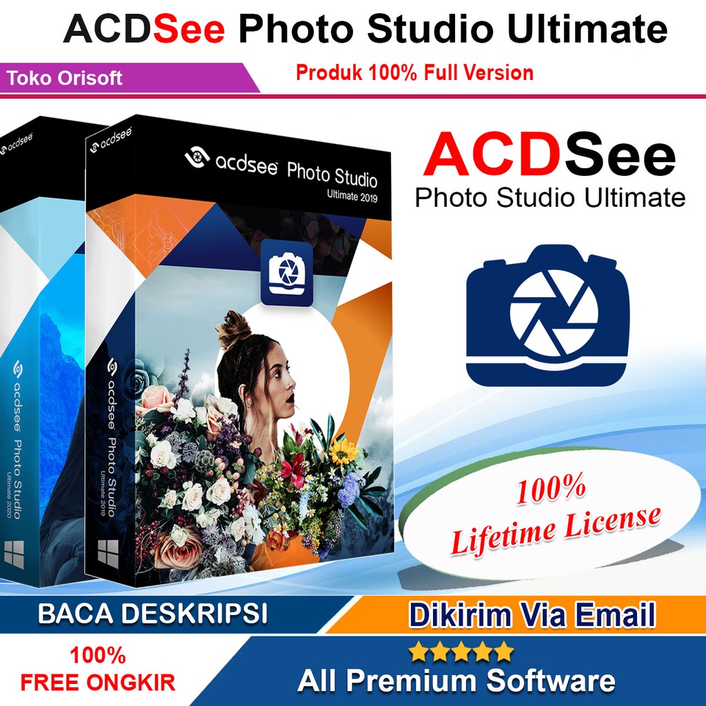 Jual ACDSee Photo Studio Ultimate v15 2022 Video Editor + Converter ...
