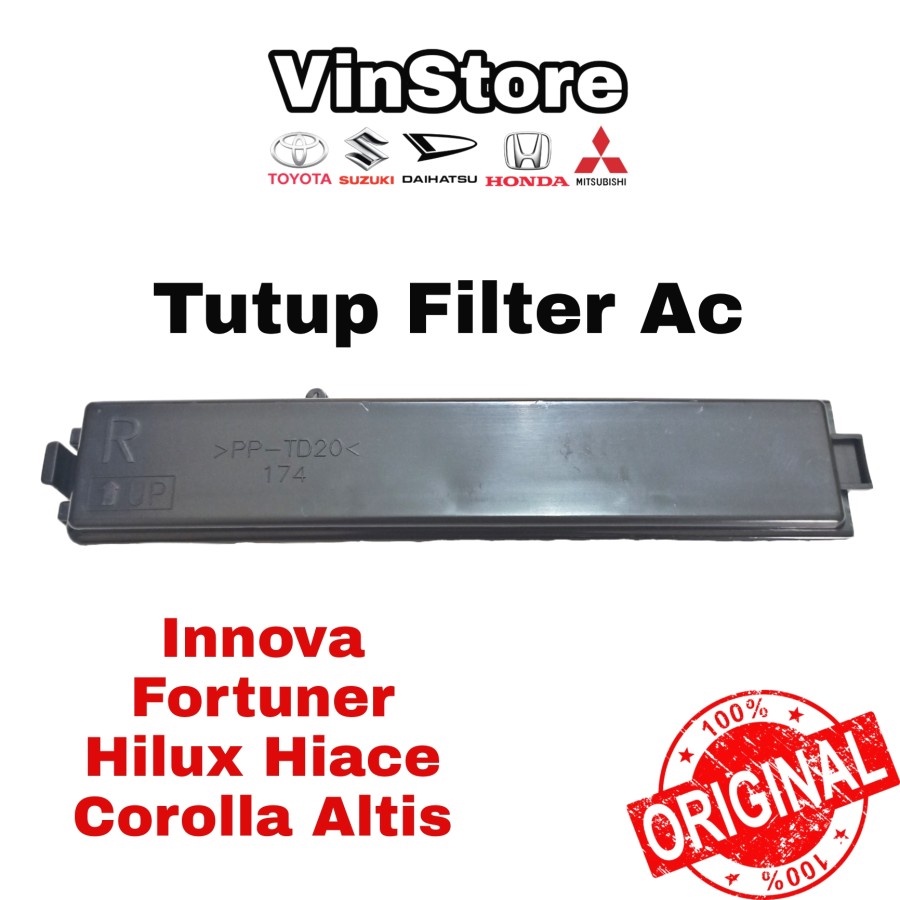 Jual Tutup Filter Ac Innova Fortuner Hilux Hiace Corolla Altis Original ...