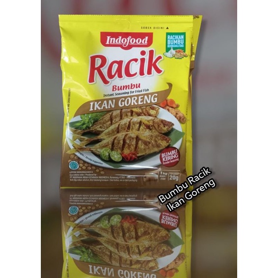 Jual Indofood Bumbu Racik Ikan Goreng 20gr | Shopee Indonesia