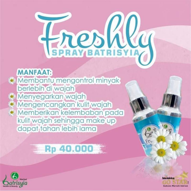 Jual Fresly spray batrisyia | Shopee Indonesia