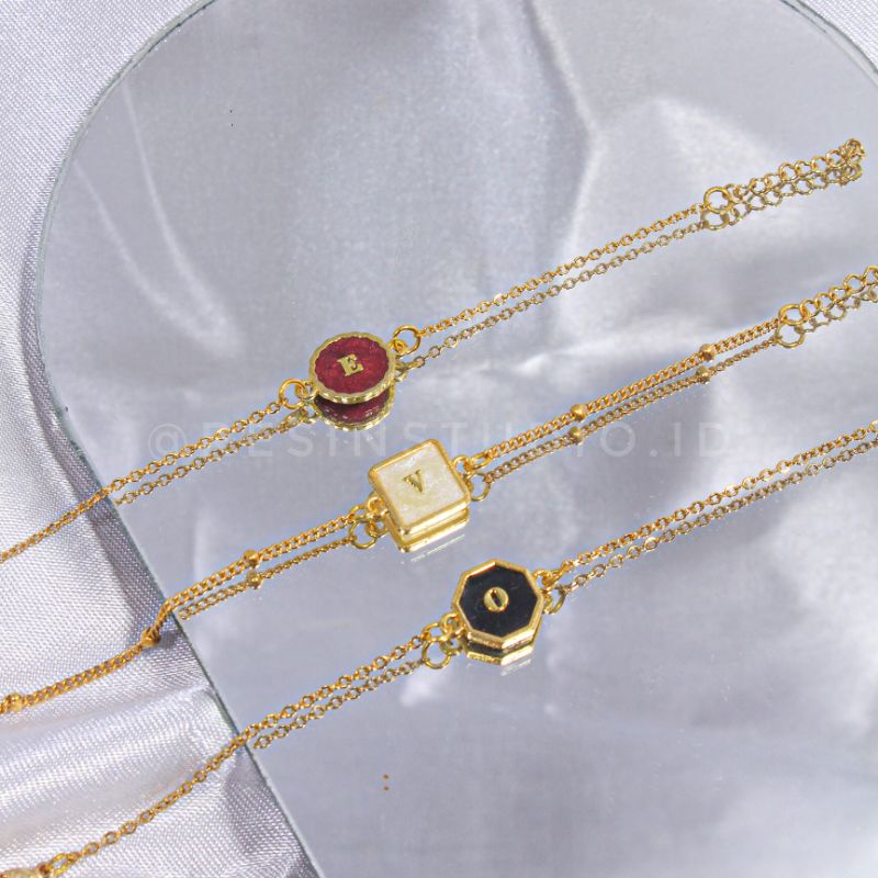 Jual Gelang Korea Estetik - Aesthetic Resin Bracelet Korean Style ...