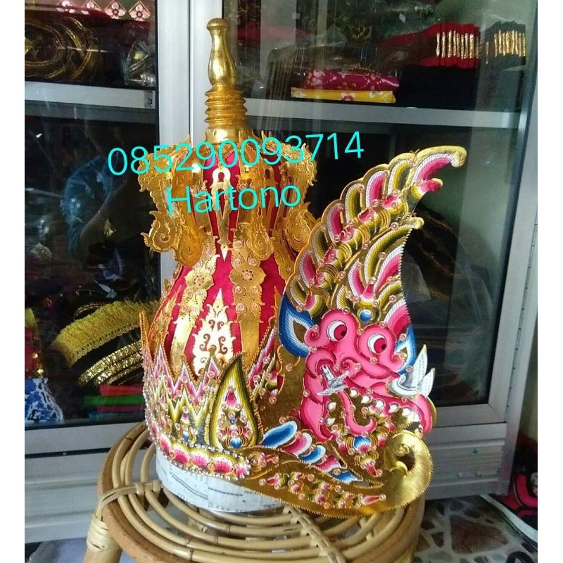 Jual mahkota irahirahan baladewa rahwana teropong wayang orang alusan ...