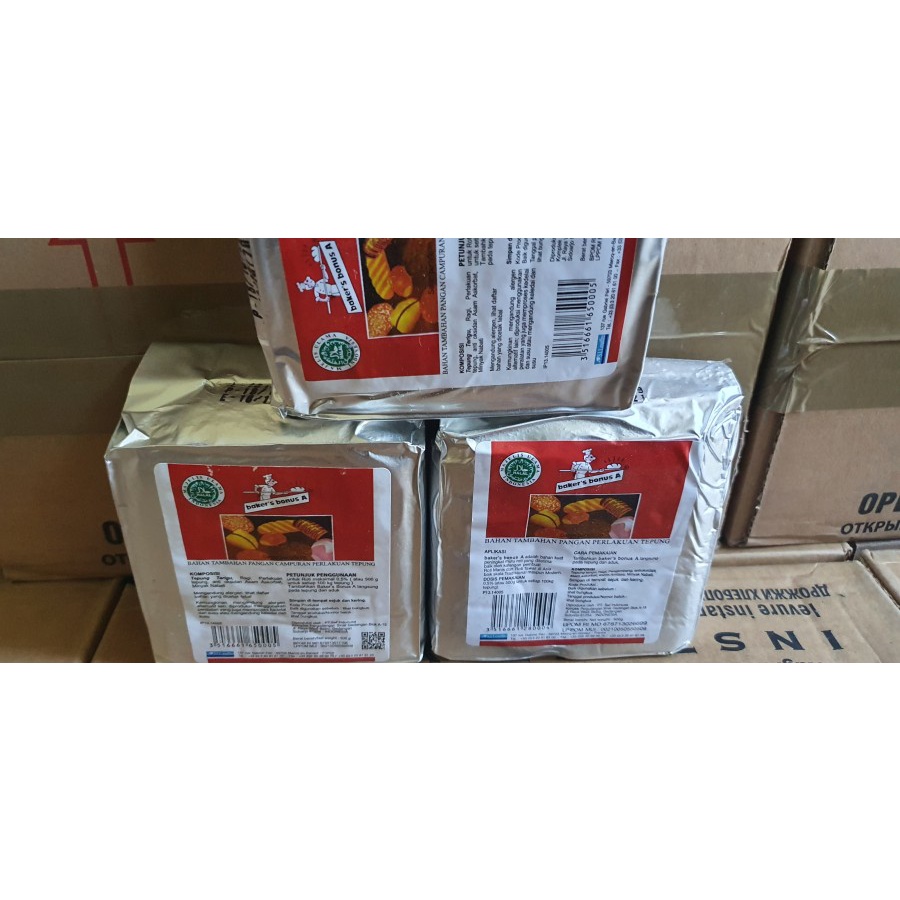 Jual BAKER'S BAKER BONUS (BREAD IMPROVER) BAKER BONUS 500G | Shopee ...