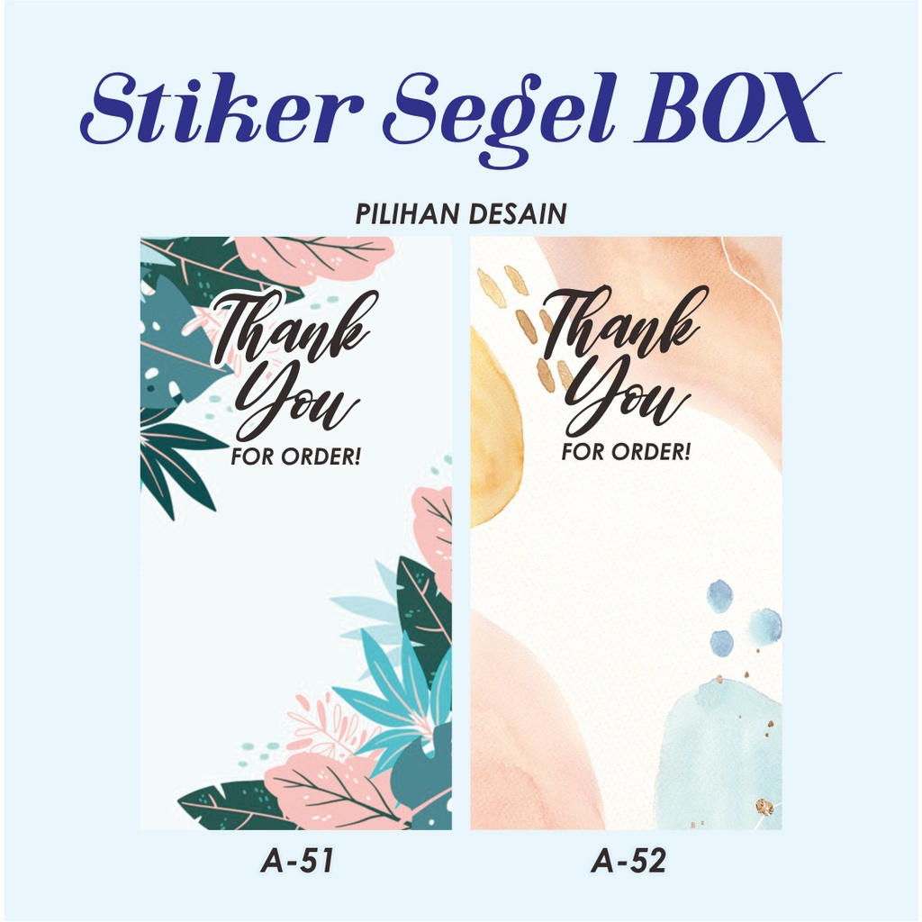 Jual STIKER SEGEL BOX | Shopee Indonesia