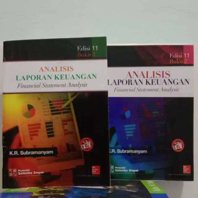 Jual SATU SET ANALISIS LAPORAN KEUANGAN EDISI 11 BUKU 1 DAN 2 Subramanyam | Shopee Indonesia