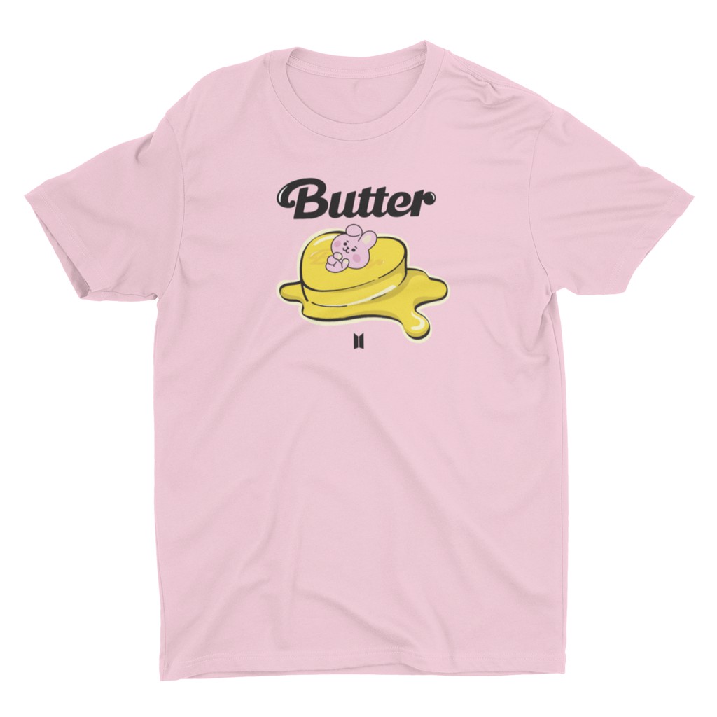 Jual BT21 BUTTER BTS TSHIRT / BUTTER T SHIRT / KAOS BTS / KAOS BUTTER ...