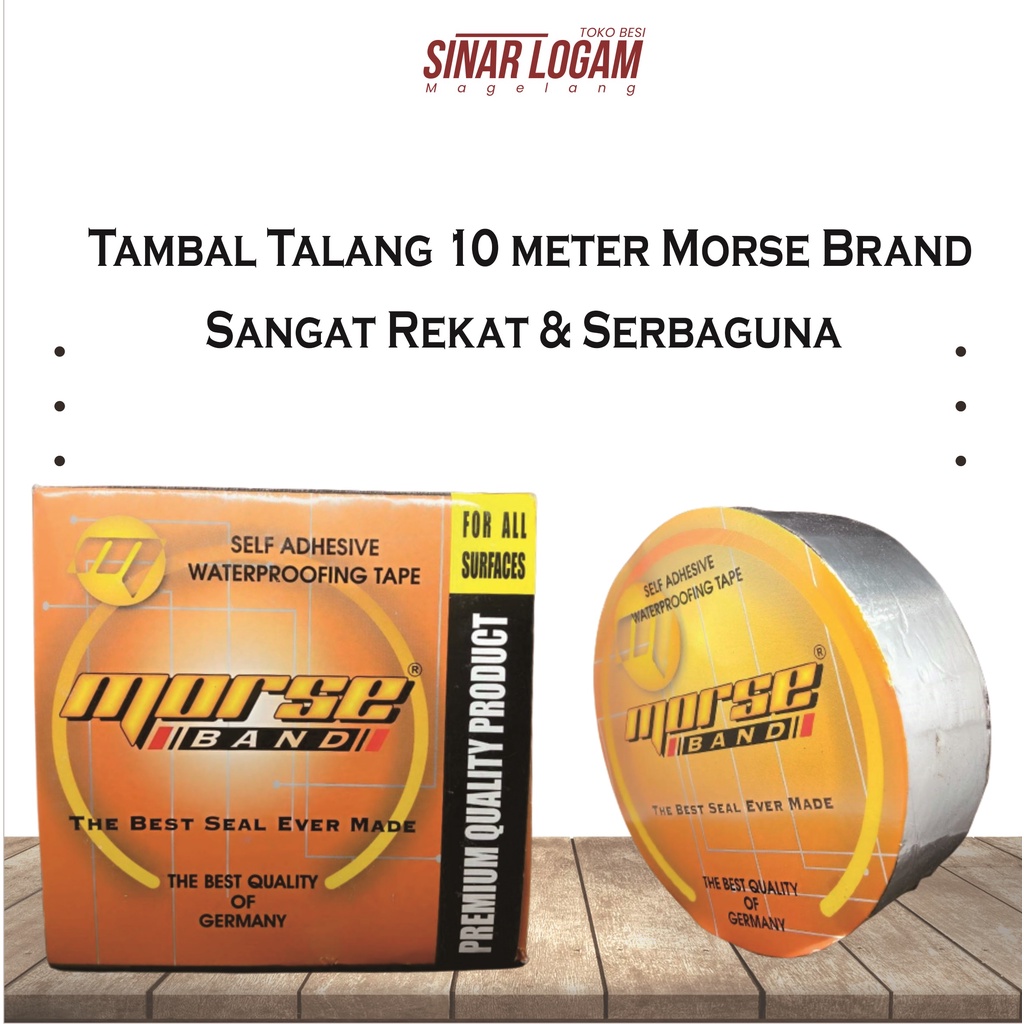 Jual LEM TALANG TAMBAL TALANG LEM TAMBAL ATAP PEREKAT ASPAL 10 METER ...