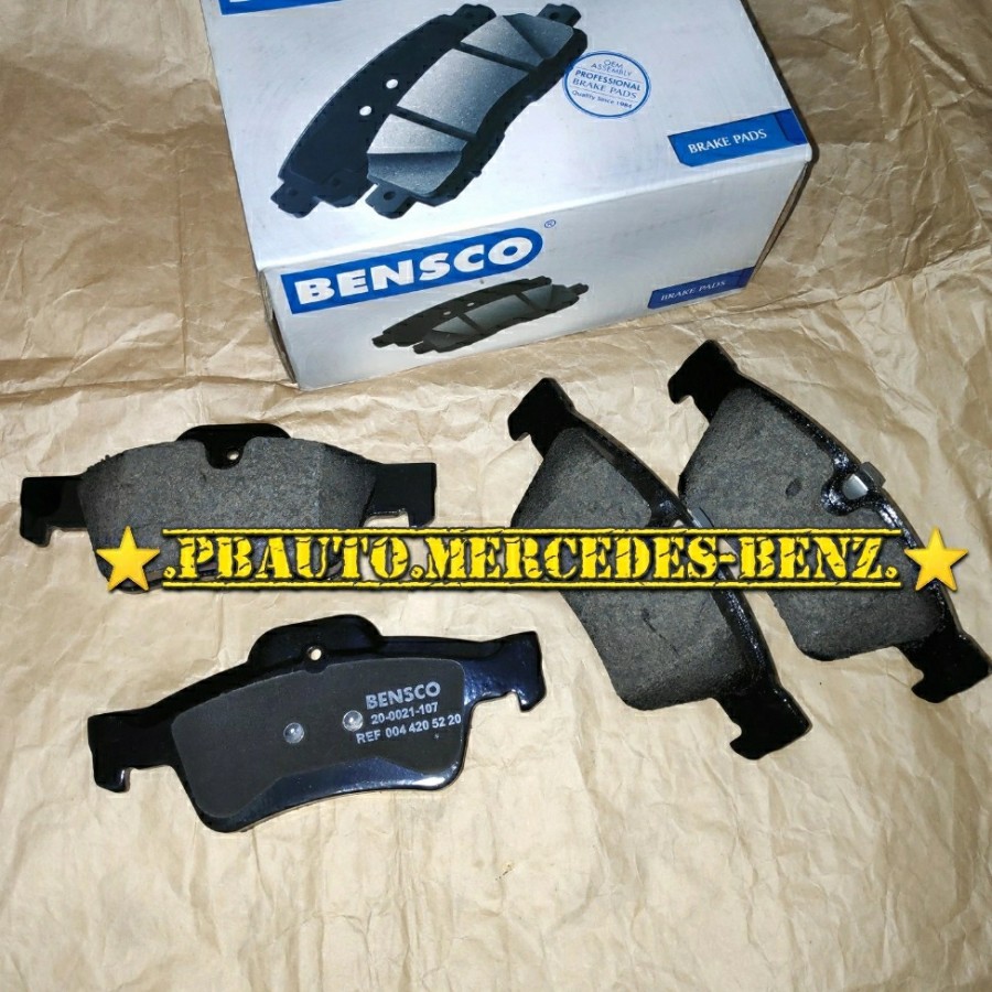 Jual Kampas Rem Belakang w164 ML 350 BENSCO - Brake Pad Kanvas Rem ...