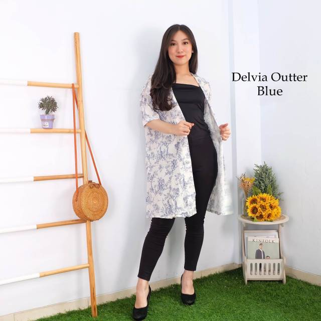 Jual T712 - Delvia Outter | Shopee Indonesia