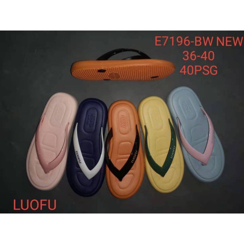 Jual Sendal karet wanita (Merek : LUOFU ORIGINAL ) | Shopee Indonesia