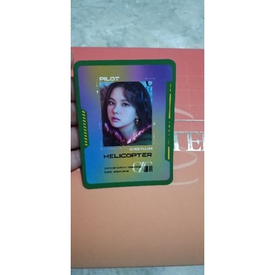 Jual PC Photocard CLC Helicopter Pilot Card Choi Yujin | Shopee Indonesia