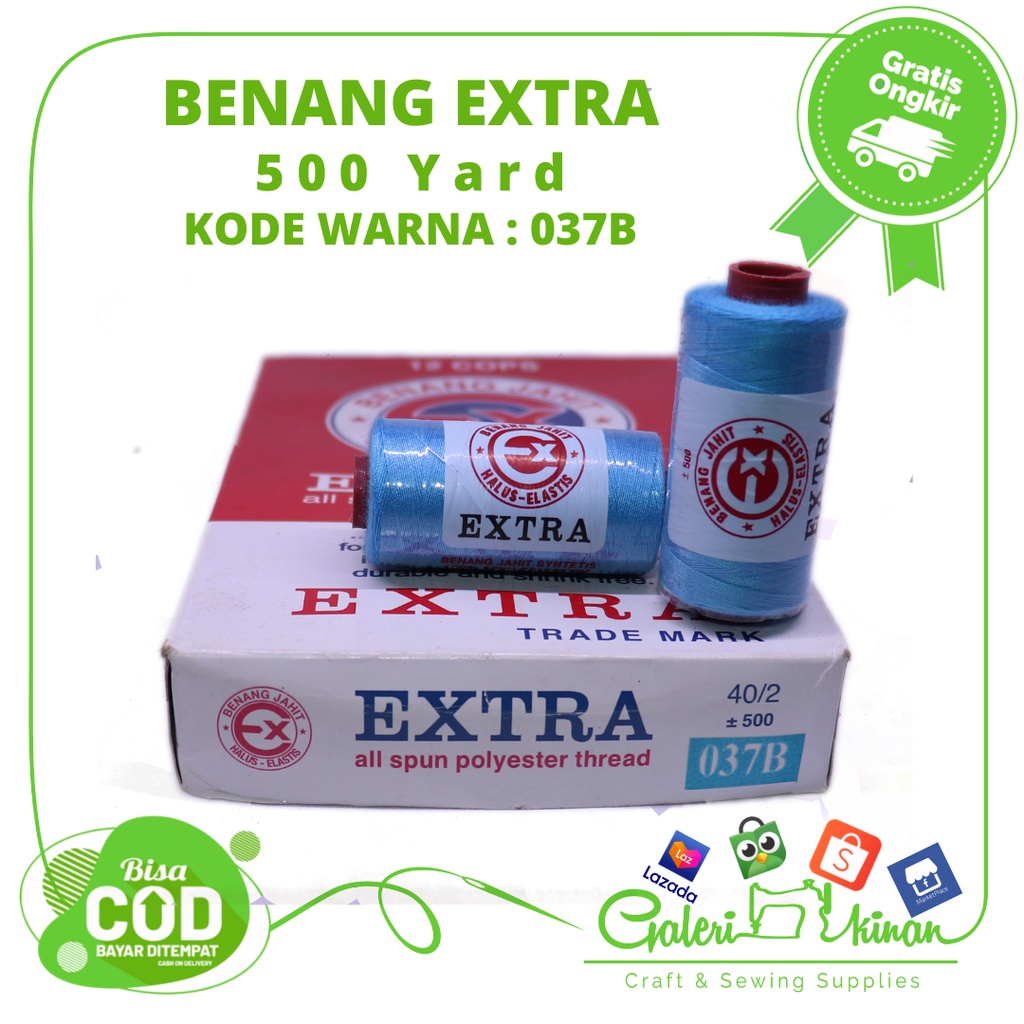 Jual Benang Jahit Extra No 037B | Shopee Indonesia