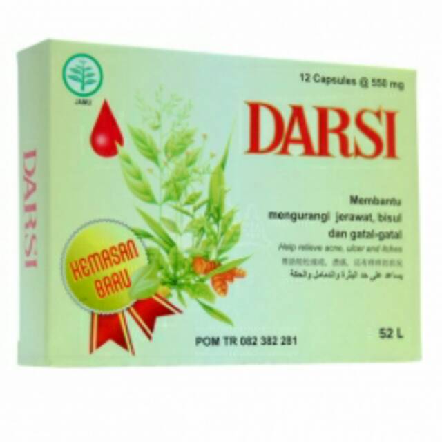 Jual DARSI (PAK ISI 12 KAPSUL) | Shopee Indonesia