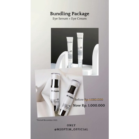 Jual BUNDLING PACKAGE (Eye Cream + Eye Serum) | Shopee Indonesia