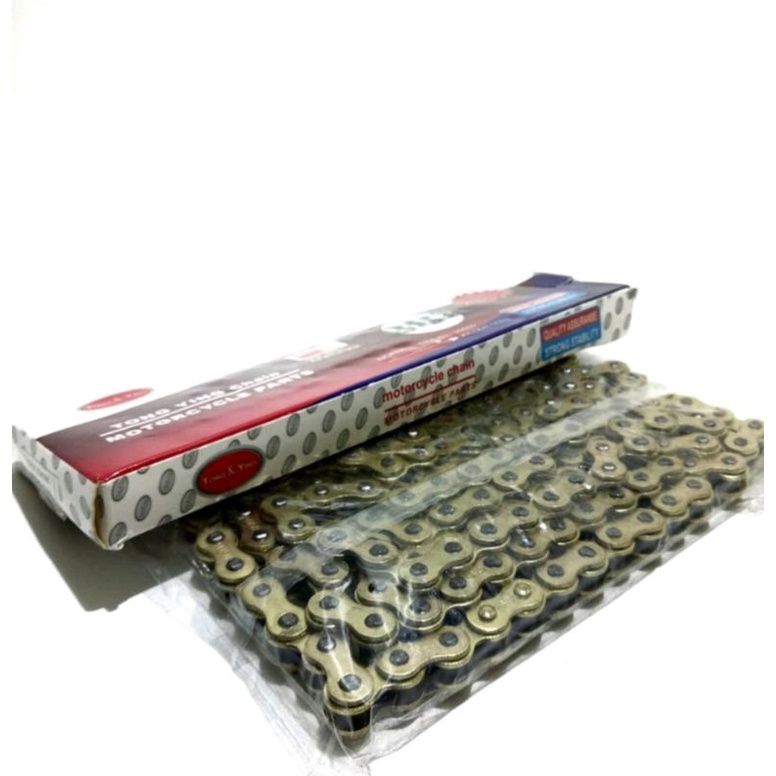 Jual RANTAI GEAR 415 130L GOLD UNTUK SEMUA MOTOR MODEL RANTAI SSS | Shopee Indonesia