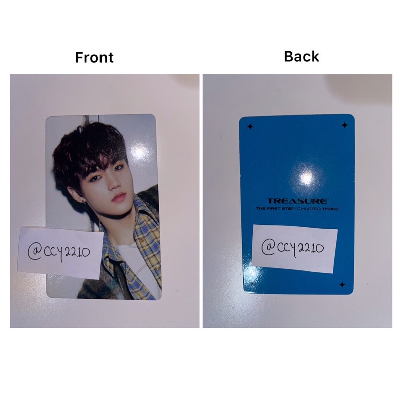 Jual (READYSTOCK) Official Treasure Photocard | PC | Shopee Indonesia