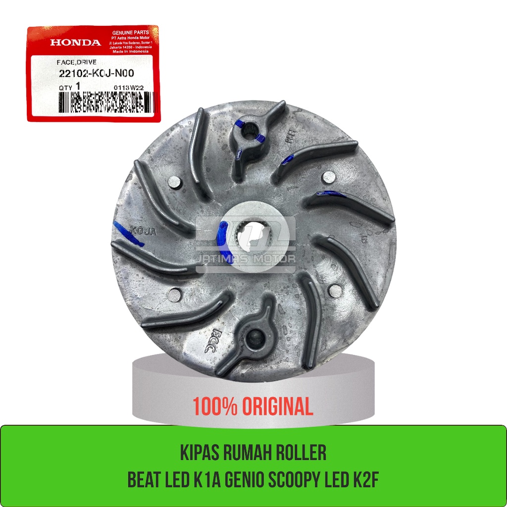 Jual Kipas rumah roller beat eco street LED K1A genio scoopy LED K2F 22102-K0J-N00 | Shopee ...