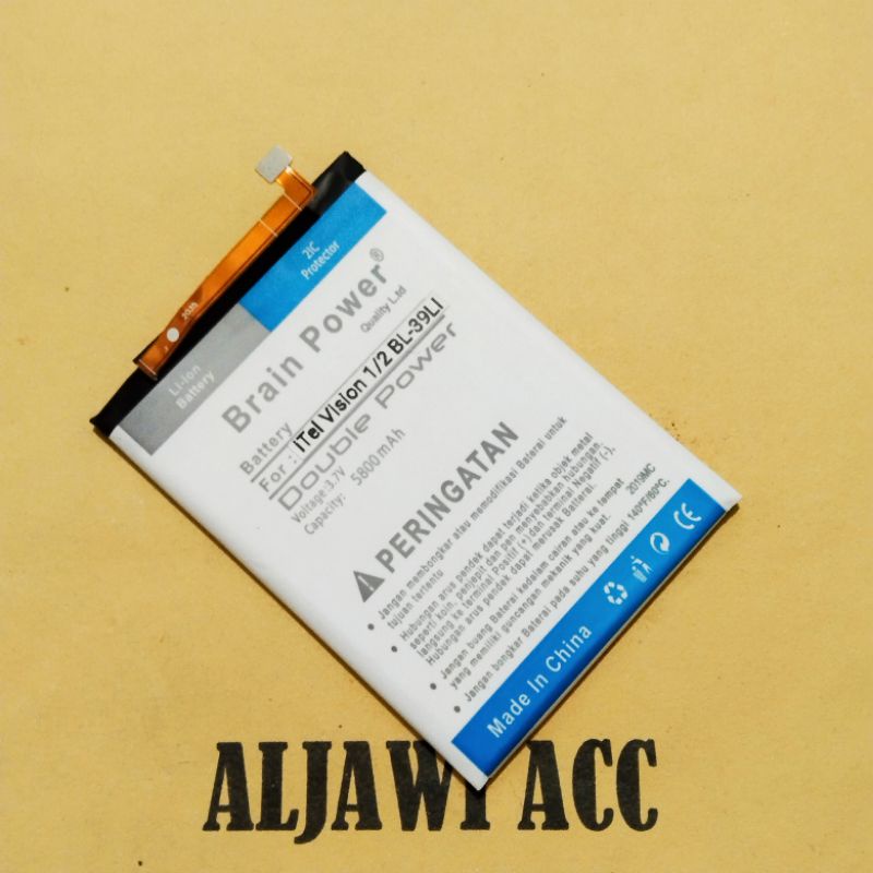 Jual Baterai Bt Batre Battery iTel Vision 1 Vision 2 A56 W6004 BL-39LI ...