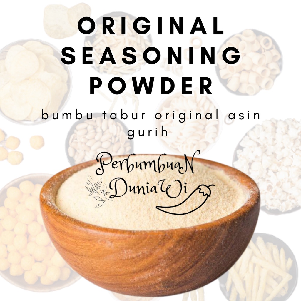 Jual Bumbu Original Asin Gurih Bubuk Original Seasoning Powder 100gr ...