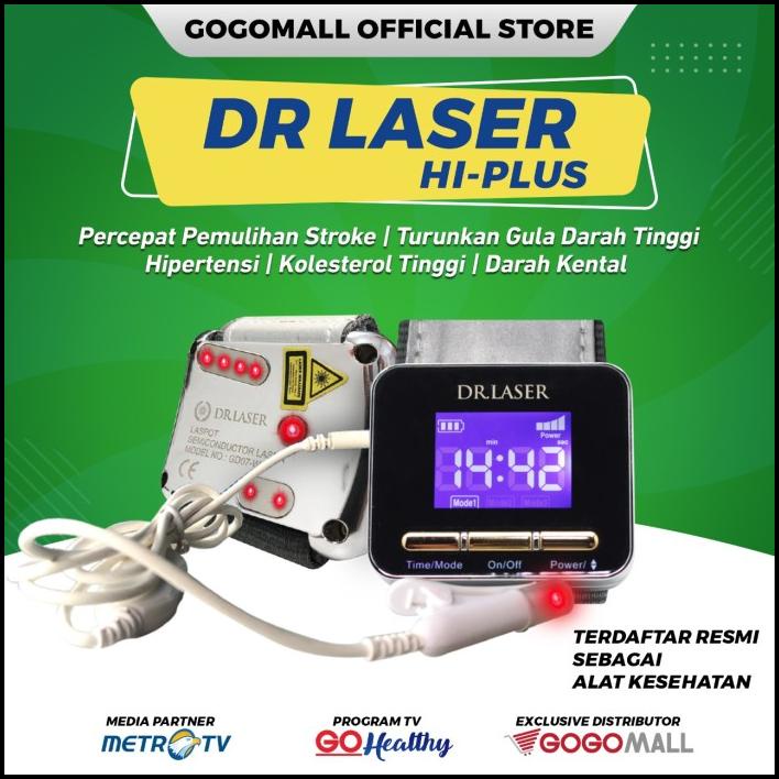 Jual Dr Laser Hi Plus Official Gogomall Alat Terapi Hipertensi | Shopee Indonesia