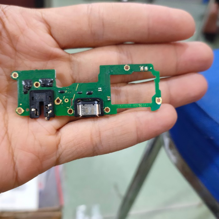 Jual papan cas oppo reno 4f board charger lcd oppo reno 4f original ...