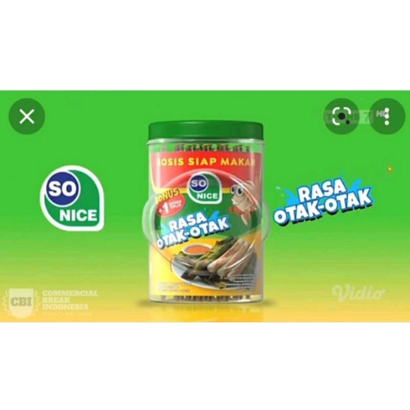 Jual Sosis so nice rasa otak-otak ikan 1 toples isi 25 pcs | Shopee ...
