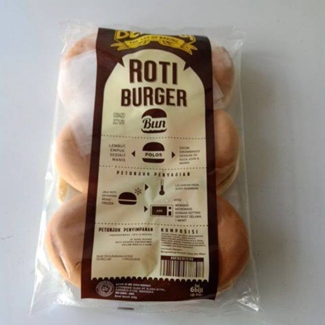 Jual Roti burger bulat isi 6 | Shopee Indonesia