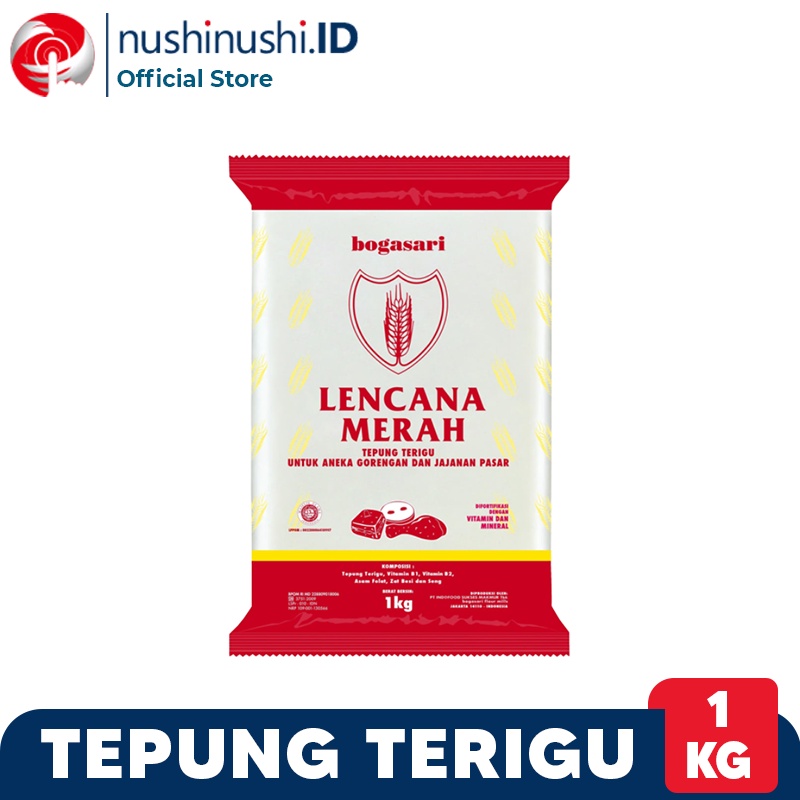 Jual Lencana Merah Tepung Terigu Serbaguna 1 Kg | Shopee Indonesia