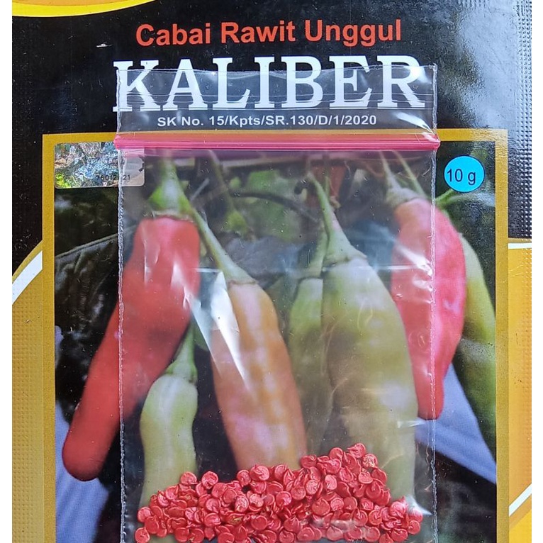 Jual 50 Butir Benih CABE CABAI RAWIT KALIBER ( Kemasan Repack ...