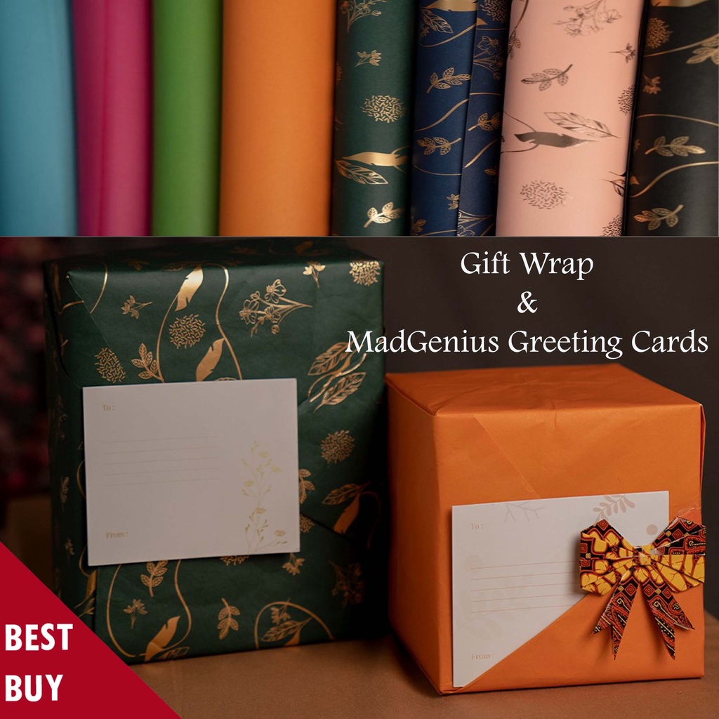 Jual Paket Bundle Bungkus Hadiah Kertas Kado dan Kartu Ucapan Khusus ...