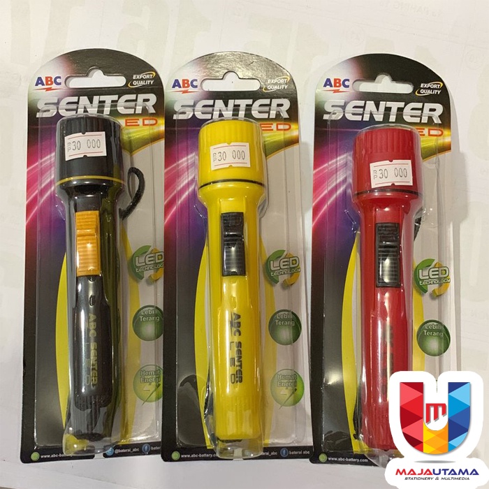 Jual SENTER ABC LED (BATERAI KECIL AAA) | Shopee Indonesia