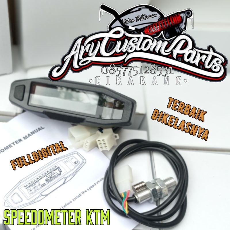 Jual Speedometer spido KTM cb 100 racing gl megapro tiger japstyle CRF ...