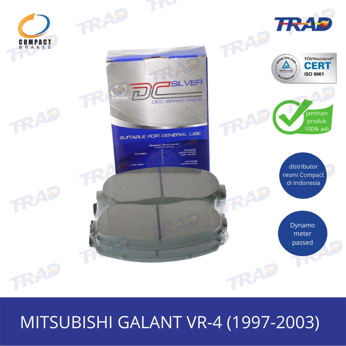 Jual Kampas Rem Depan dan Belakang COMPACT Mitsubishi Galant Hiu V6 ...
