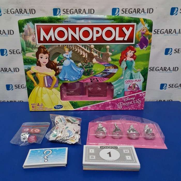 Jual Board Game - Monopoly Disney Princess Dream Come True by Hasbro ...