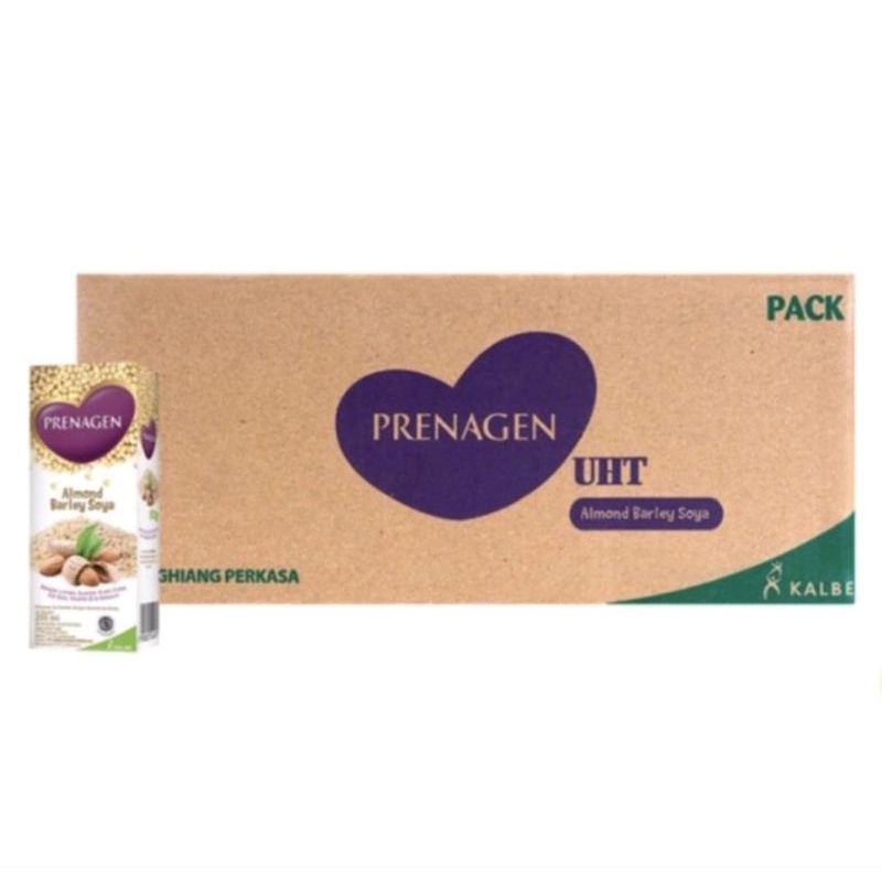 Jual Prenagen Momy UHT Almond Soya 185ml 1 dus isi 24pcs | Shopee Indonesia