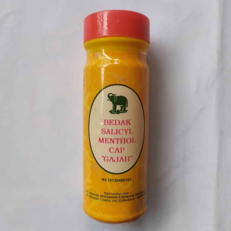 Jual Bedak Salicyl Menthol Cap Gajah 100g | Shopee Indonesia