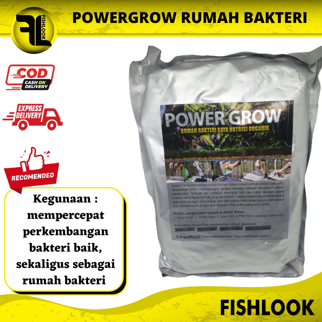 Jual powergrow power grow rumah bakteri aquascape | Shopee Indonesia