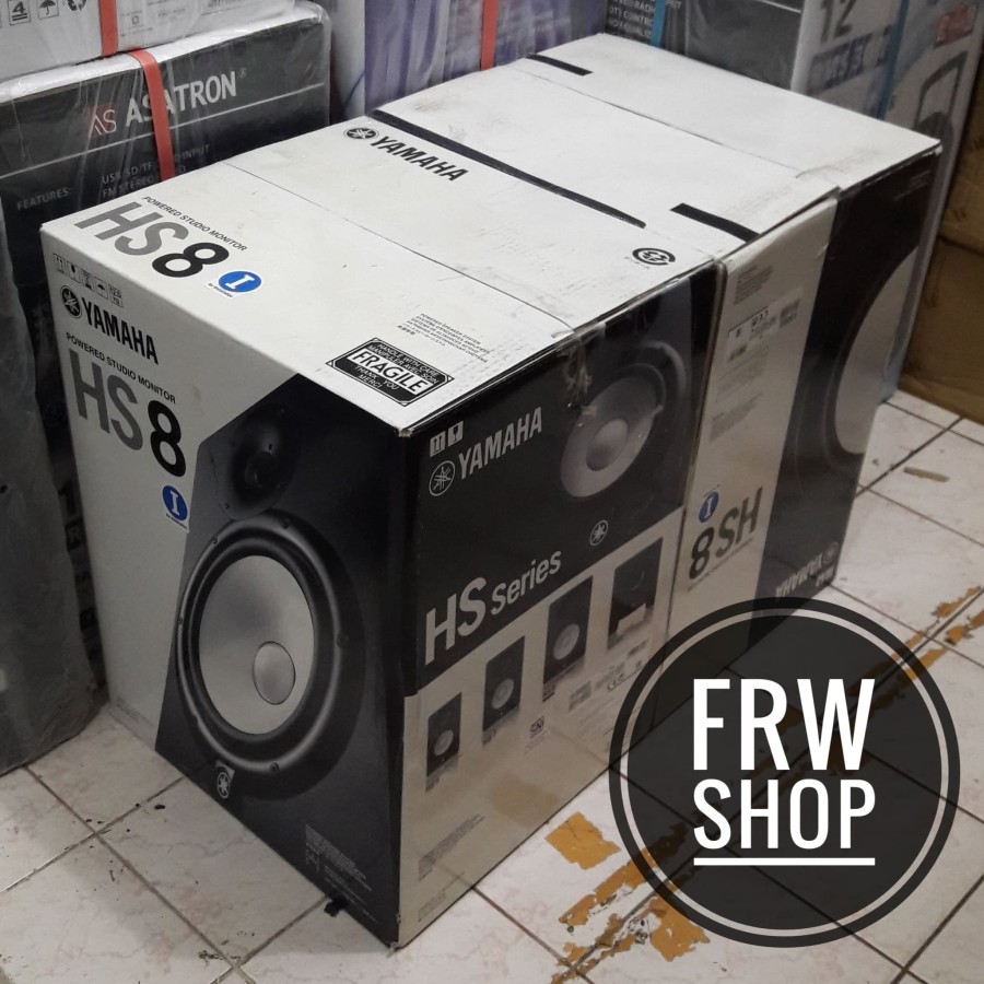 Jual SPEAKER MONITOR YAMAHA HS8i / YAMAHA HS 8i ( ORIGINAL) | Shopee Indonesia