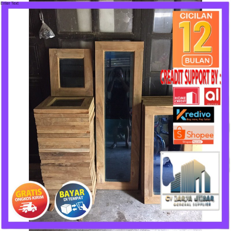 Jual Jendela Daun Jendela Kayu Kamar Minimalis Mahoni Murah Ukuran ...