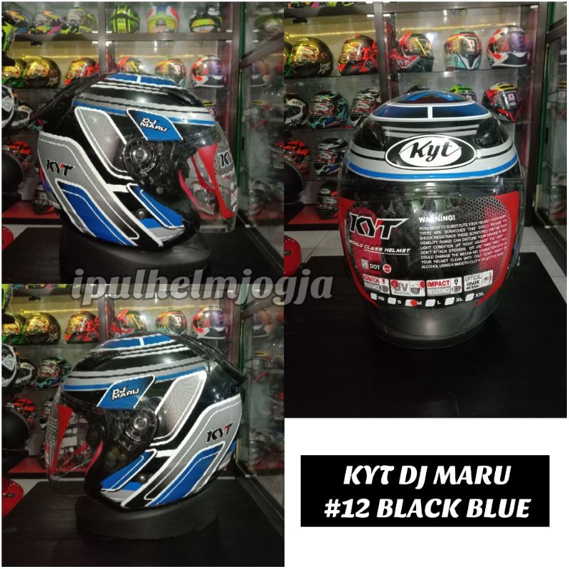 Jual KYT DJ MARU #12 ORIGINAL HALF FACE | Shopee Indonesia