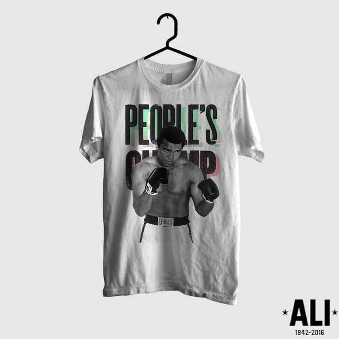 Jual Kaos Muhammad Ali - People Champ | Shopee Indonesia