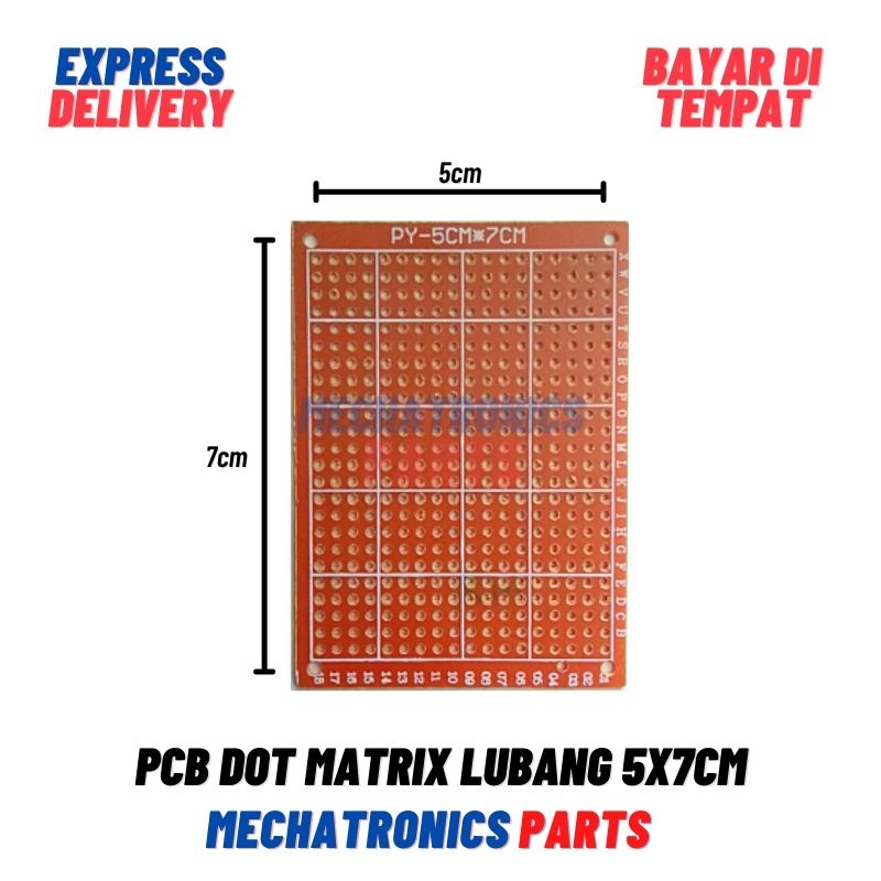 Jual PCB DOT MATRIX LUBANG 5X7CM | Shopee Indonesia