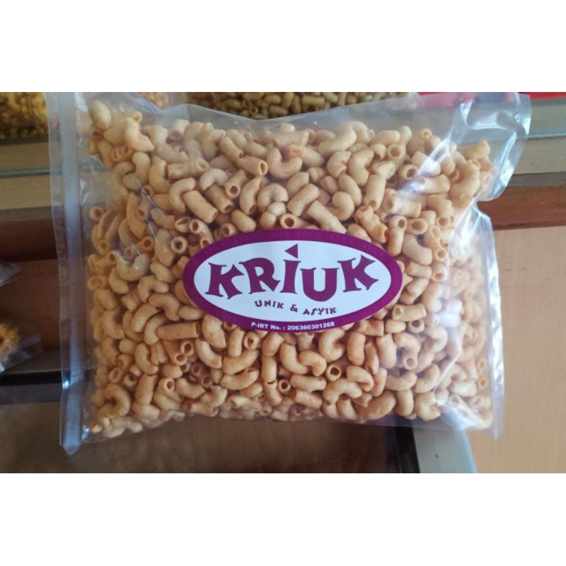 Jual KRIUK SNACK MAKARONI MINI PEDAS UKURAN SEDANG | Shopee Indonesia