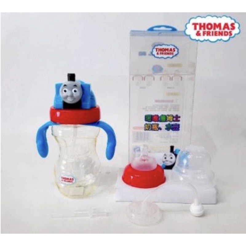 Jual Thomas & Friend Train PPSU Straw bottle dual Fungsi 300ml | Shopee ...