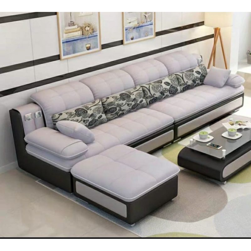 Jual Sofa Minimalis/Sofa Letter L/Sofa L/Sofa Ruang Tamu/Sofa Keluarga ...