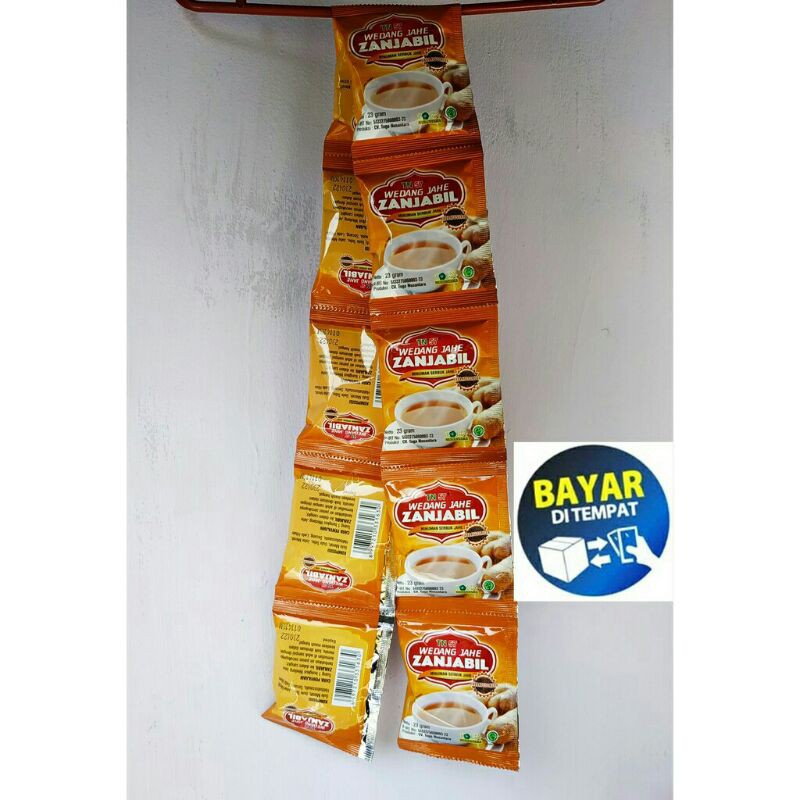 Jual Jahe zanjabil renceng 10 sachet | Shopee Indonesia