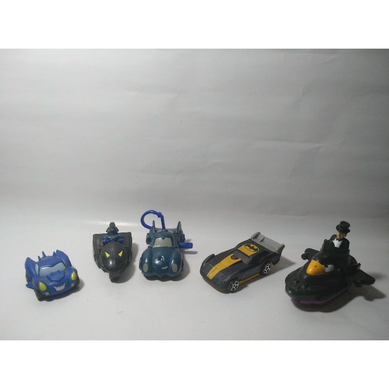 Jual Batman Mobil Motor Penguin Happy Meal Mcd Mix Toys Rare Batmobile ...